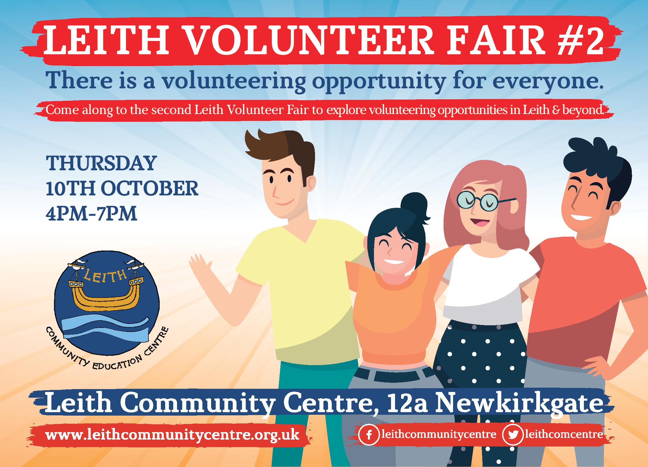 Leith Volunteer Fair #2 – Leith Links Community Council