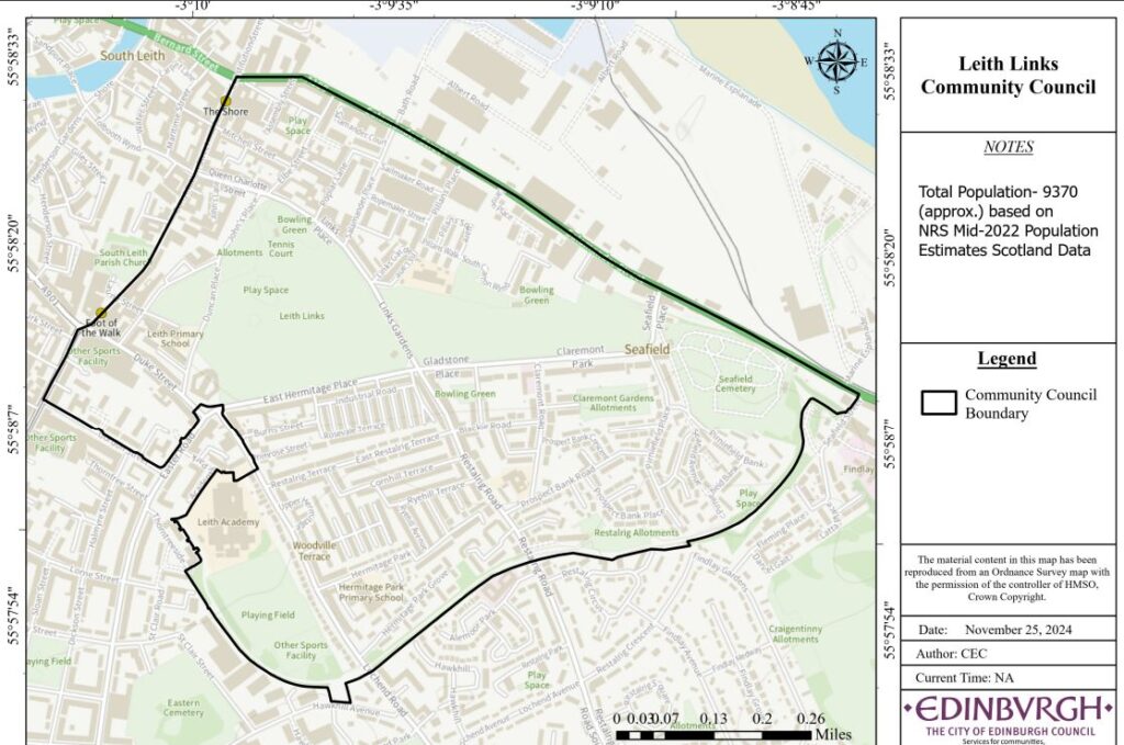 Revised Leith Links Community Council Boundary – Leith Links Community ...